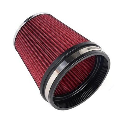 6" Inlet Cold Air Intake Filter Cone Replacement Performance Red (6 ...