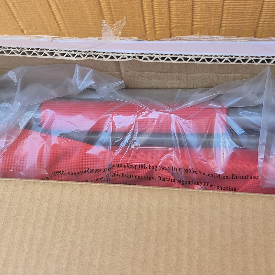 Rio Wonder Wheeler Deluxe Folding Beach Utility Lawn Cart Red NOS NEW ...