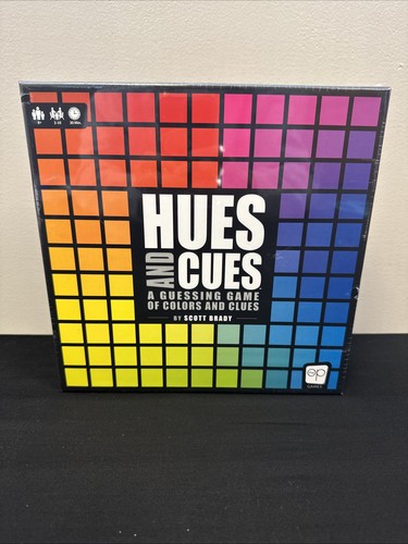 Hues And Cues Viral Board Game A Guessing Game Of Colors & Clues NEW ...