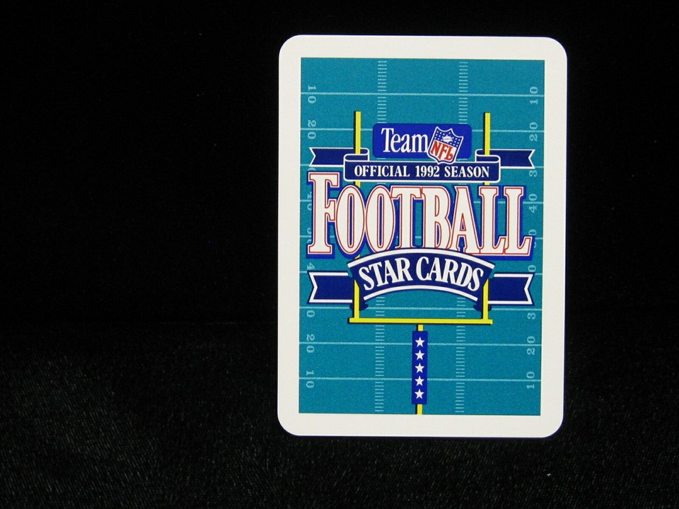 1992 Andre Reed Buffalo Bills 7 of Hearts Playing Card Star Decks ...