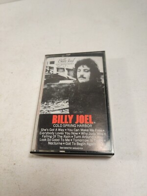 1971 Billy Joel "Cold Spring Harbor" Cassette | eBay