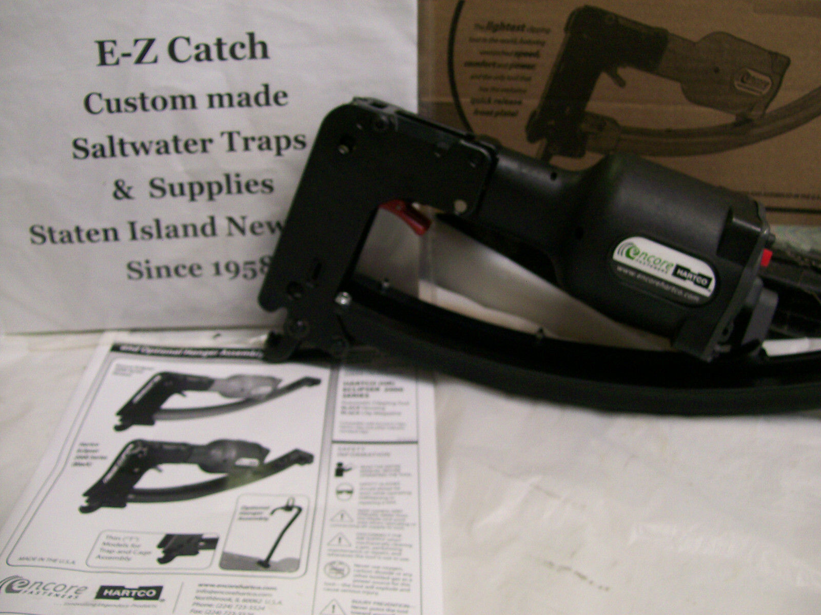 Encore Hartco Eclipser 2000 Fastening Pneumatic Tool Light Weight ...