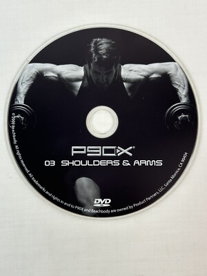 ORIGINAL P90X SHOULDERS & ARMS - Replacement DVD Disk 03 - Ships Fast ...