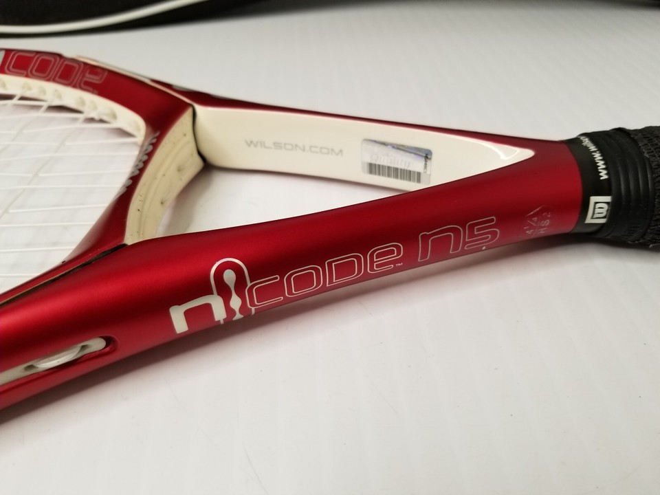 WILSON Ncode N5 4 1/4” Grip 98 Sq MidPlus MP Tennis Racquet 9.2 Oz HS2 ...