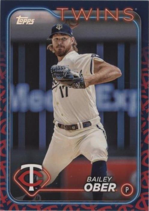 2024 Topps Series 1 - Bailey Ober #121 Team Color Border for sale ...