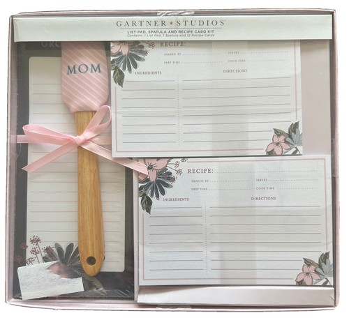 Gartner Studios List Pad, Spatula And Recipe Card Kit | eBay