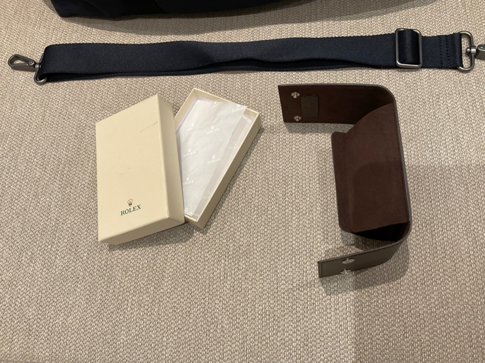 Genuine Rolex Duffel Bag and Genuine Rolex Watch Travel Pouch | eBay