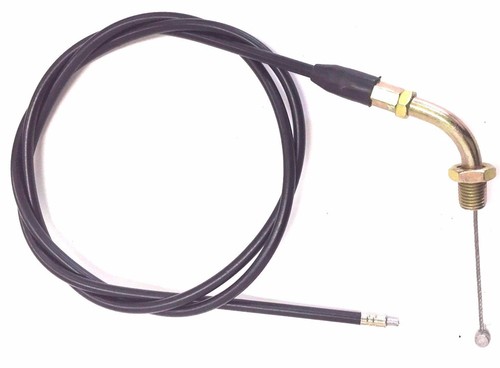 NEW 65 INCH HOOKED THROTTLE CABLE 2 STROKE 43cc 33cc 49cc CHOPPER ...