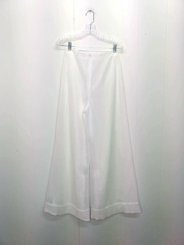 Finders Keepers NWT (Sample) WM 4 Ivory Coconut Pant Wide Leg Palazzo ...