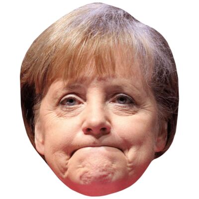 Angela Merkel (Fringe) Big Head. Larger than life mask. | eBay