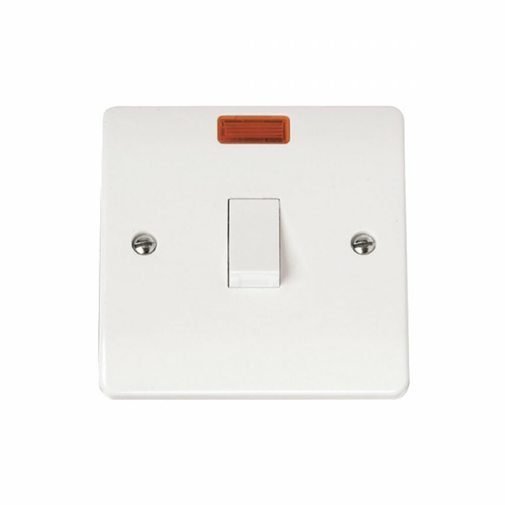 Click Mode White 13A 20A Switched Connection Unit with Neon CMA652 ...