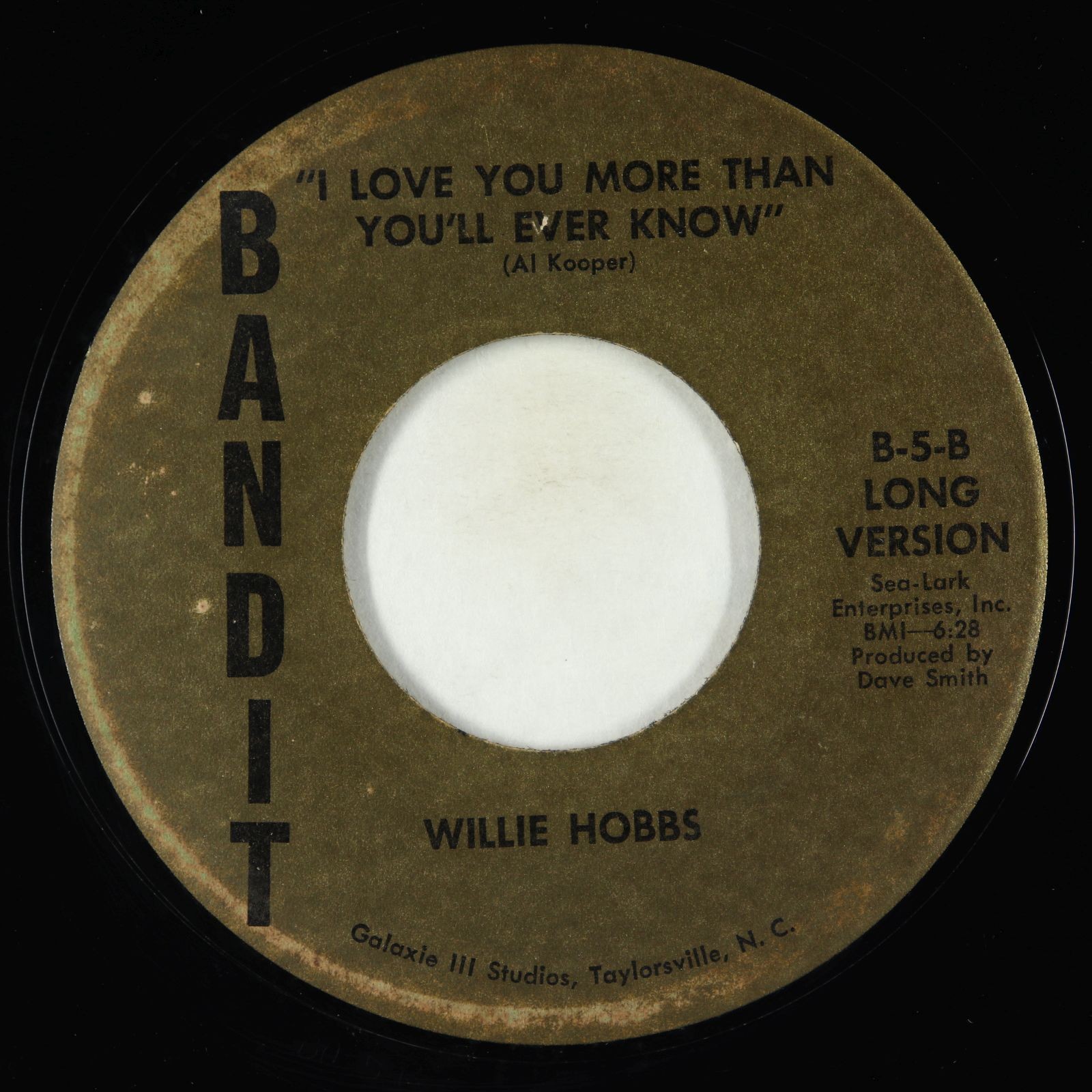 Deep Soul 45 - Willie Hobbs - Love You More Than You'll Ever Know ...