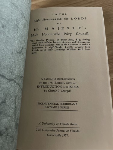 Humble Petition Rolle 1765 American Revolution Bicentennial Edition ...