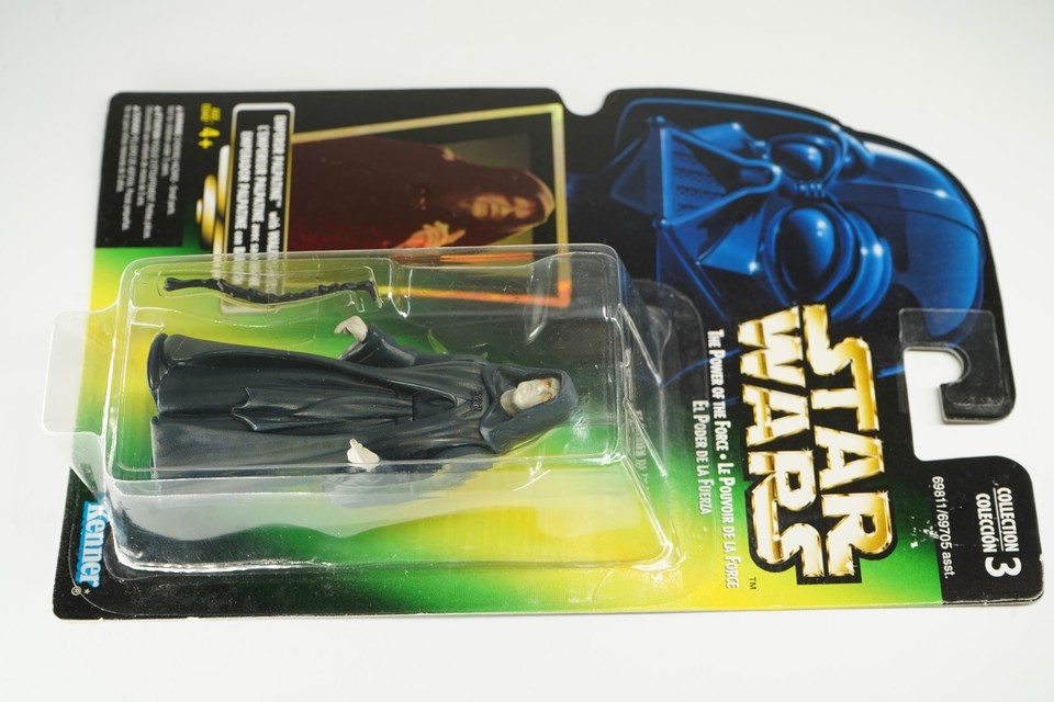 Star Wars POTF2 Emperor Palpatine 1996 Green Card w/Holo #149 | eBay