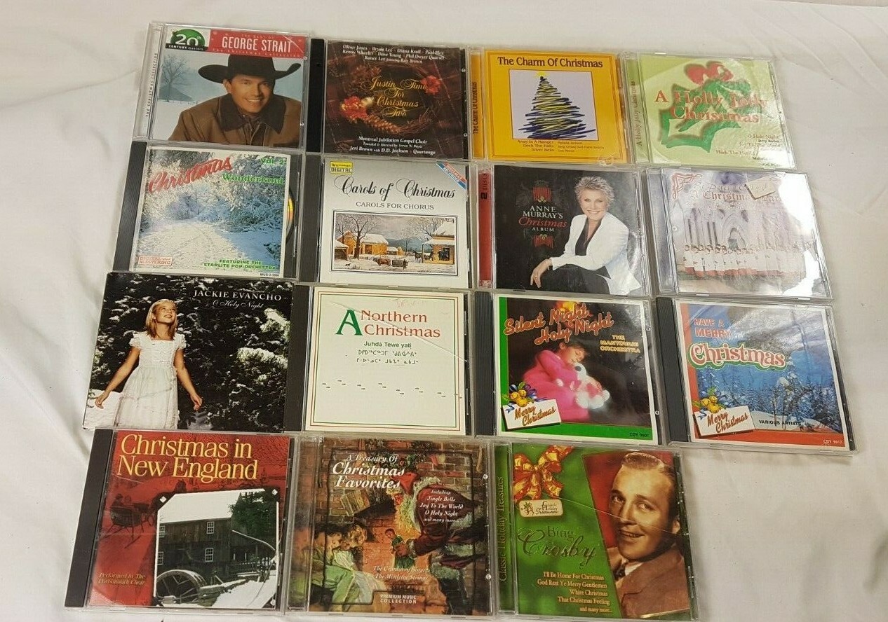 Huge Lot 15 CHRISTMAS Music CDs MURRAY CROSBY STRAIT carols xmas | eBay