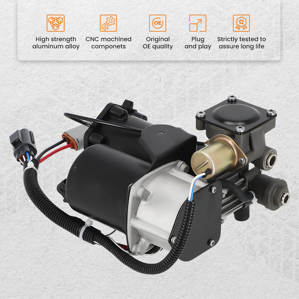 Air Compressor Pump For Land Rover Range Rover L322 LR025111 LR3 LR4 ...
