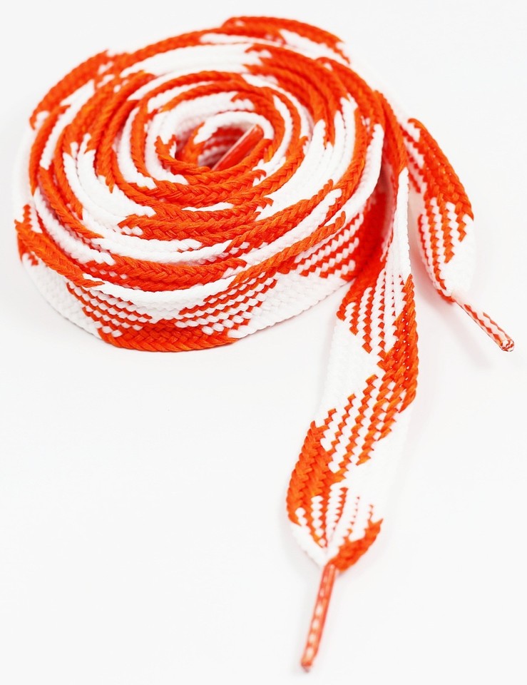 (2 Pairs) FLAT WIDE SHOELACES THICK SHOE LACES 52" LONG SALE NEW | eBay