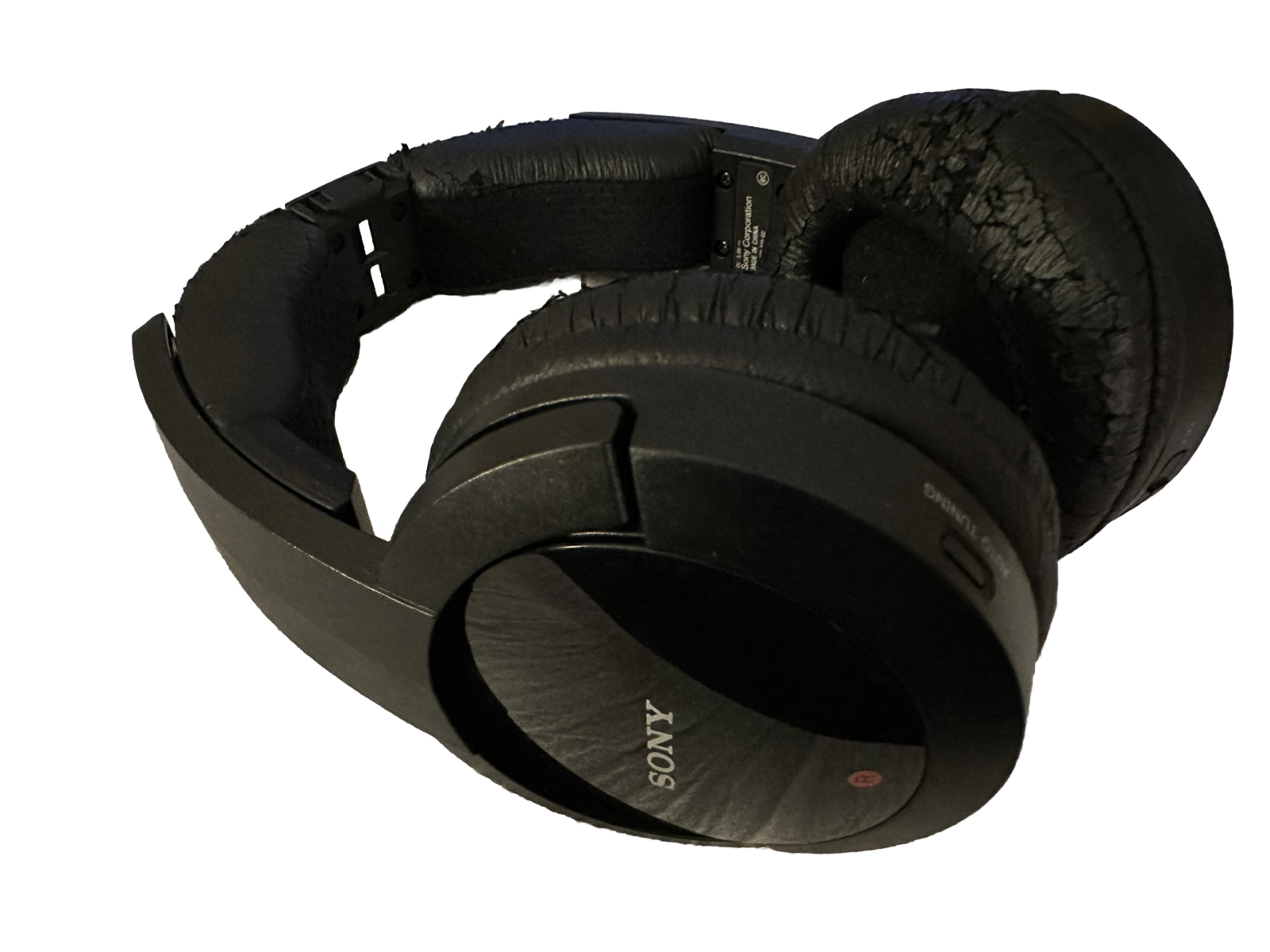 Sony MDR-RF985R Wireless Headphones Black - No Charger | eBay