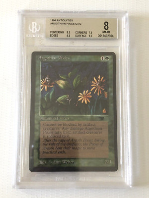 Magic the Gathering - MTG - Argothian Pixies - Graded - Antiquities ...