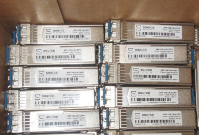 Source Photonics SPP-10E-LR-CDFP, Duplex 1310nm Transceiver, (LOT OF 10 ...