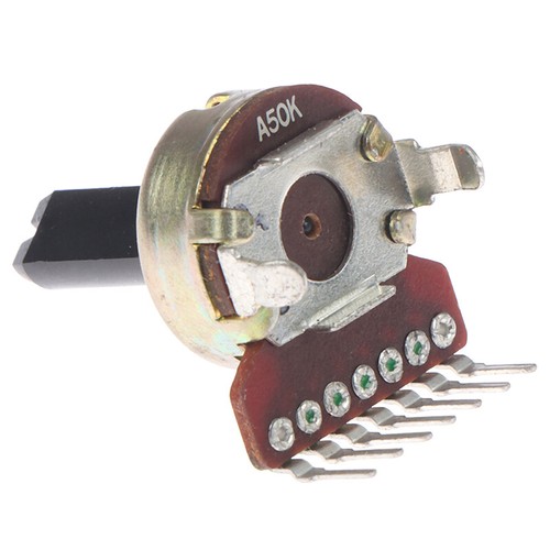 161 Rotary Dual A50K/A503 Dual Channel Amplifier Volume Potentiometer 7 ...