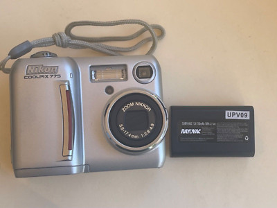 Vintage NIKON "Coolpix 775" Camera w/ZOOM NIKKOR Lens w/Battery | eBay