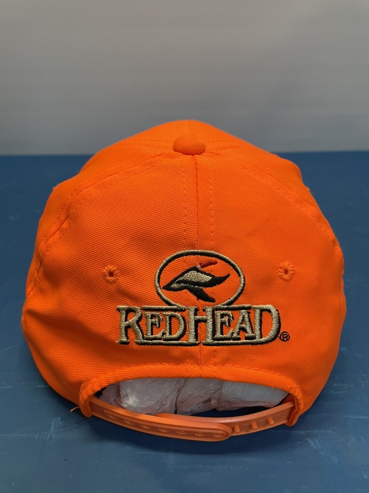 Red Head Duck Hunting Blaze Orange Baseball Hat Bass Pro Shops Outdoors ...