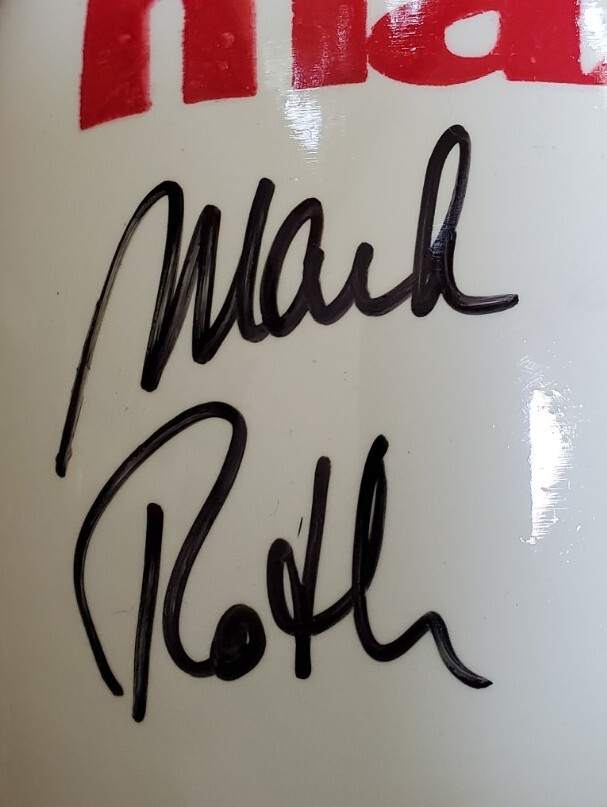 RARE Authentic Autographed Mark Roth PBA Used Bowling Pin JSA COA NICE ...