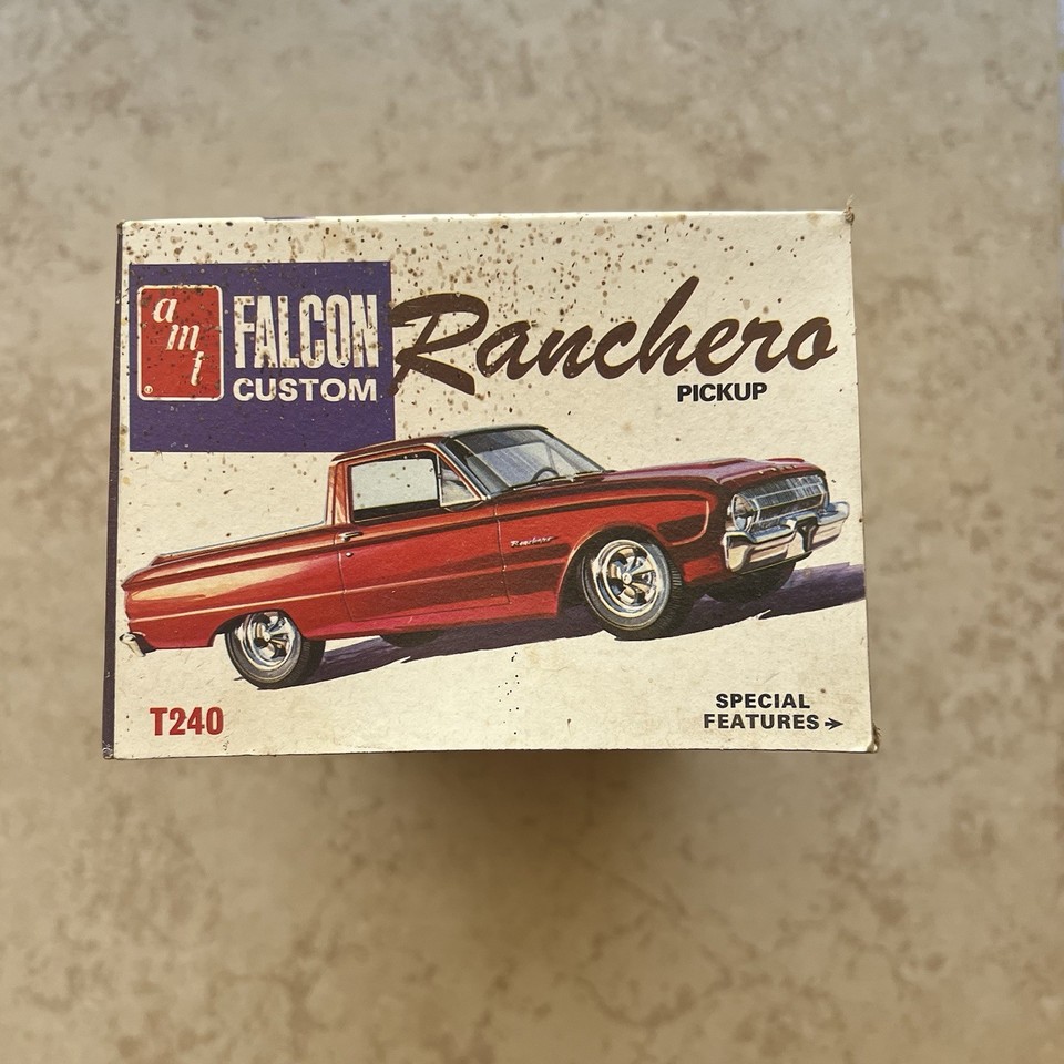 AMT Ranchero Pickup Falcon Custom 1/25 Scale Model Kit T240 *Open Box ...