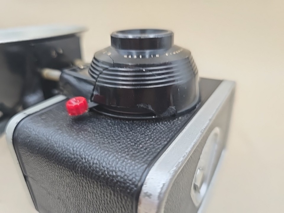 Vintage 1950s ANSCO Ready Flash Camera Untested With Bulb Flash Clip ...