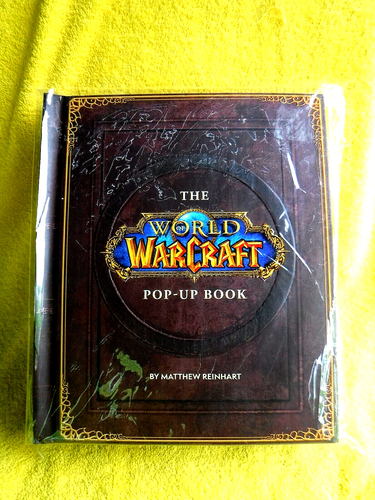 NEW/SEALED THE WORLD OF WARCRAFT POP UP BOOK NEW ART & INTERACTIVE PCS ...