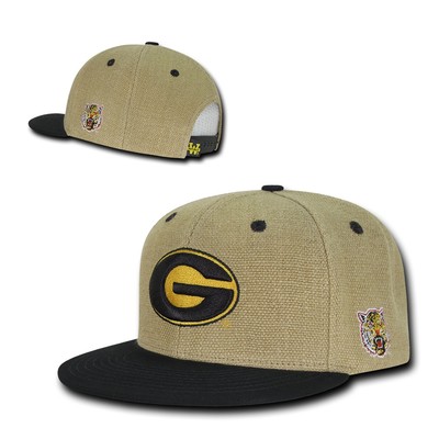 NCAA Grambling State Tigers University Constructed Heavy Jute Snapback ...
