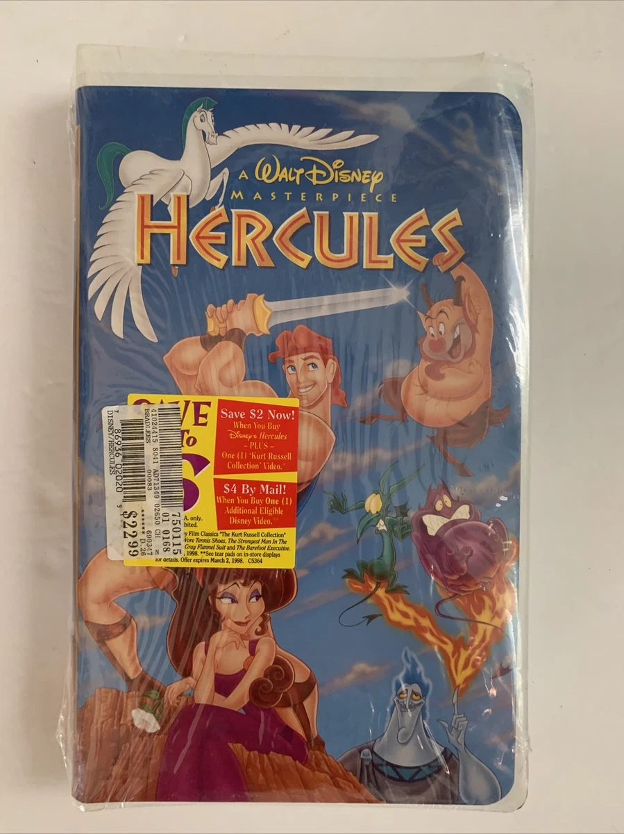 NEW WALT DISNEY Hercules (VHS, 2000, Gold Collection, 46% OFF
