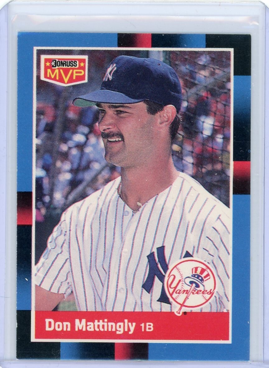 Don Mattingly 1988 Donruss MVP Baseball Card #BC-21 New York Yankees (a ...