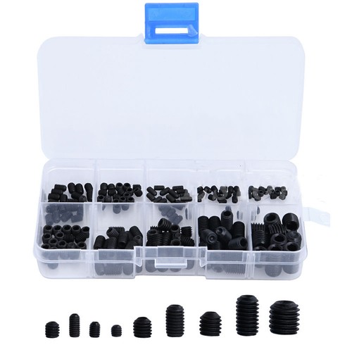 200PCS Alloy steel Allen Head Socket Hex Grub Screw Set Screw ...