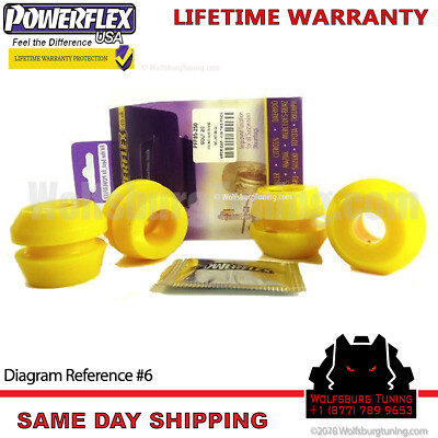 MK2 MK3 VW Corrado GTI Golf Jetta Passat Front Subframe Mounts Urethane ...