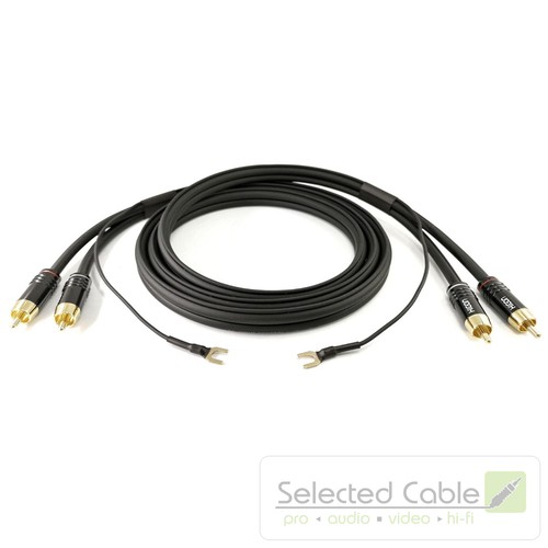 Selected Cable 9m Nf- Rca- Phonokabel 0,35mm ² Ofc Gnd Erdungsleitung ...