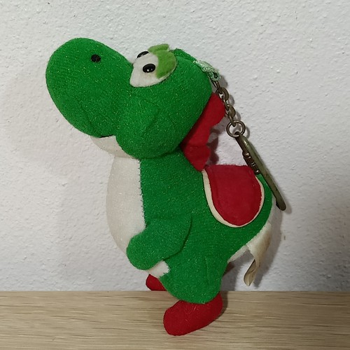 Sun Arrow Japan Yoshi Plush Keychain Super Mario World Nintendo Rare ...
