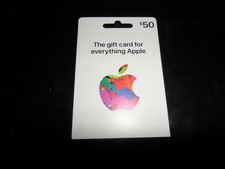 Apple App Store & iTunes $50 Physical Gift Card for sale online | eBay
