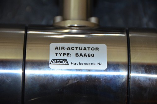 Lumaco BAA60 Sanitary SS Air Actuator & 60mm / 3" TC "Betterfly ...