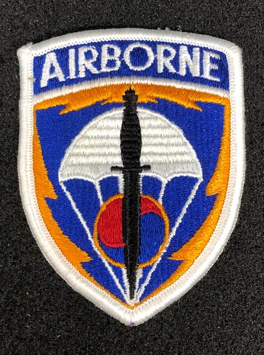Vintage U.S. Army Special Ops Command Korea Color Merrow Edge Patch | eBay