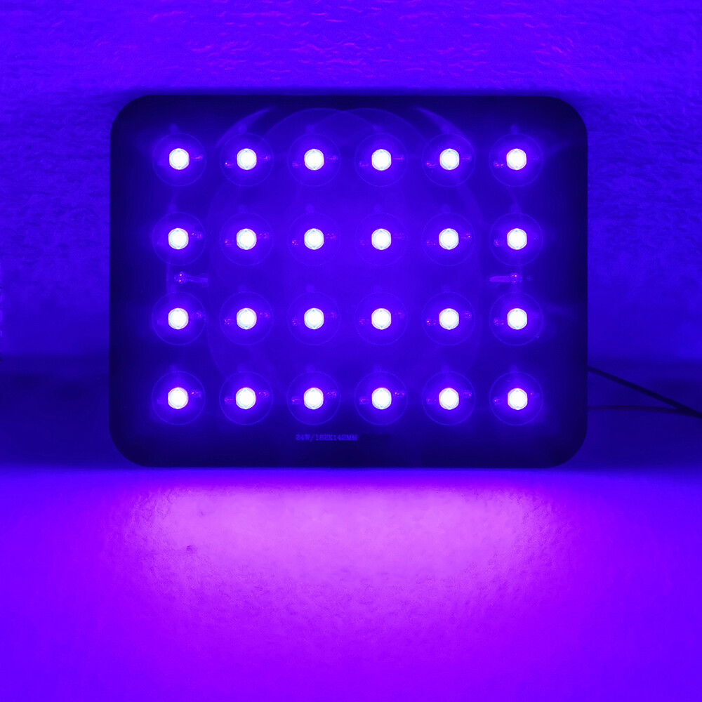 24W UV Purple 365nm 395nm 420nm 440nm LED +PCB F DIY Lamp Spot Light ...