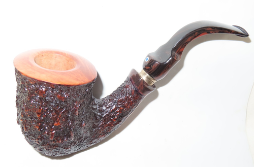 ARDOR UNSMOKED URANO FANTASY CALABASH PIPE W/ - SILVER TENON WRAP ...