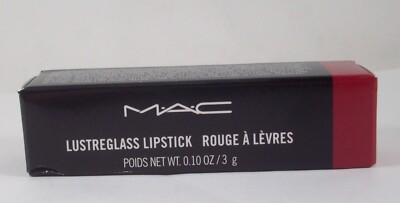 MAC Lustreglass Lipstick - 510 Lady Bug - 0.10 oz / 3g (Full Size ...