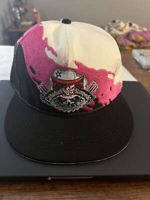 WWF Bret Hart Foundation Owen Canadian Stampede Hat WWE WCW ECW | eBay