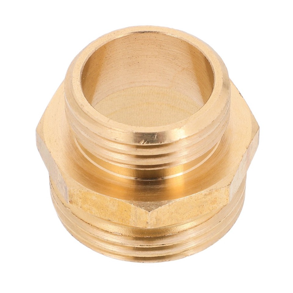 Hose Pipe Fittings Brass External Thread Adapter Garden Connector ...