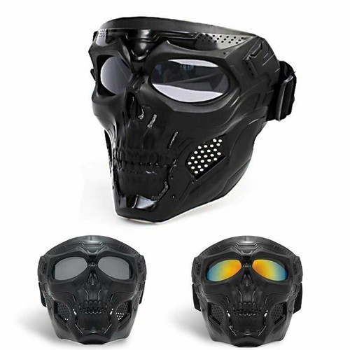Motorcycle Face Mask Goggles Off Road Motocross MX Dirt Bike ATV ...