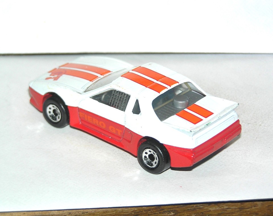 Vintage Matchbox Superfast Fiero GT Racer **RED LIGHT SPECIAL** | eBay