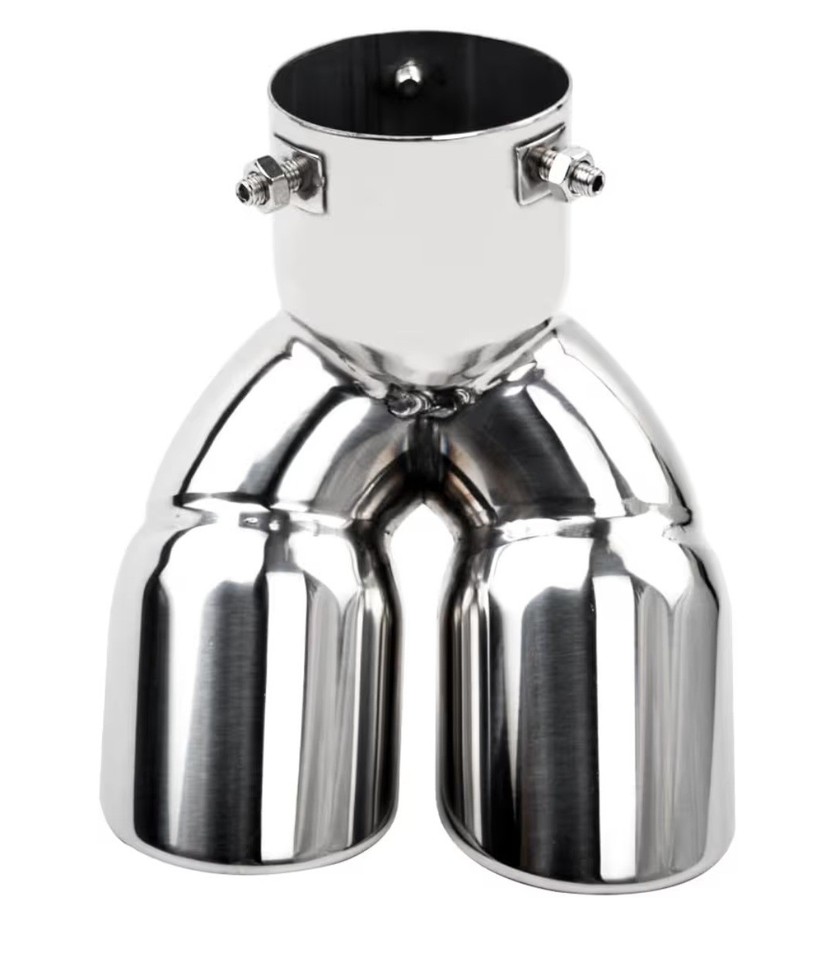 3 inch exhaust tip, universal stainless steel exhaust tailpipe dual ...