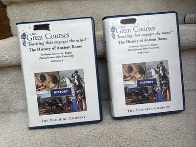 The Great Courses :History of Ancient Rome, 24 Lectures/12 CDS Garrett ...